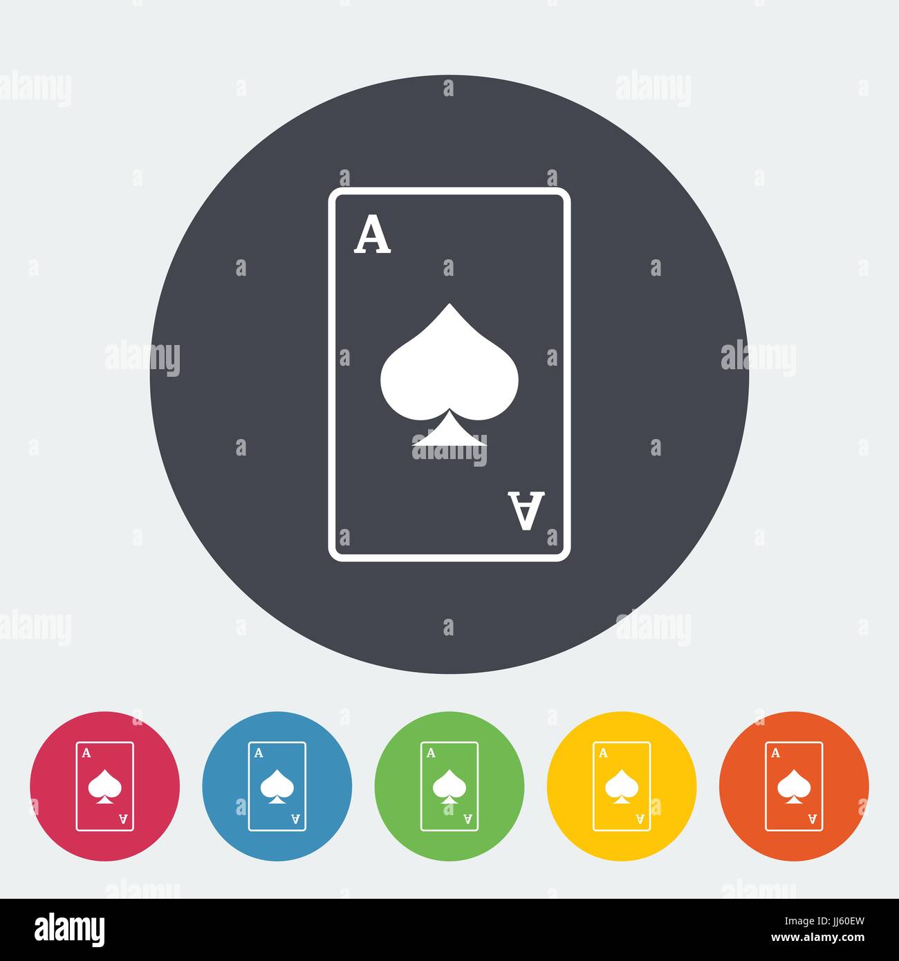 Playing card shaped Stock Vector Images - Alamy