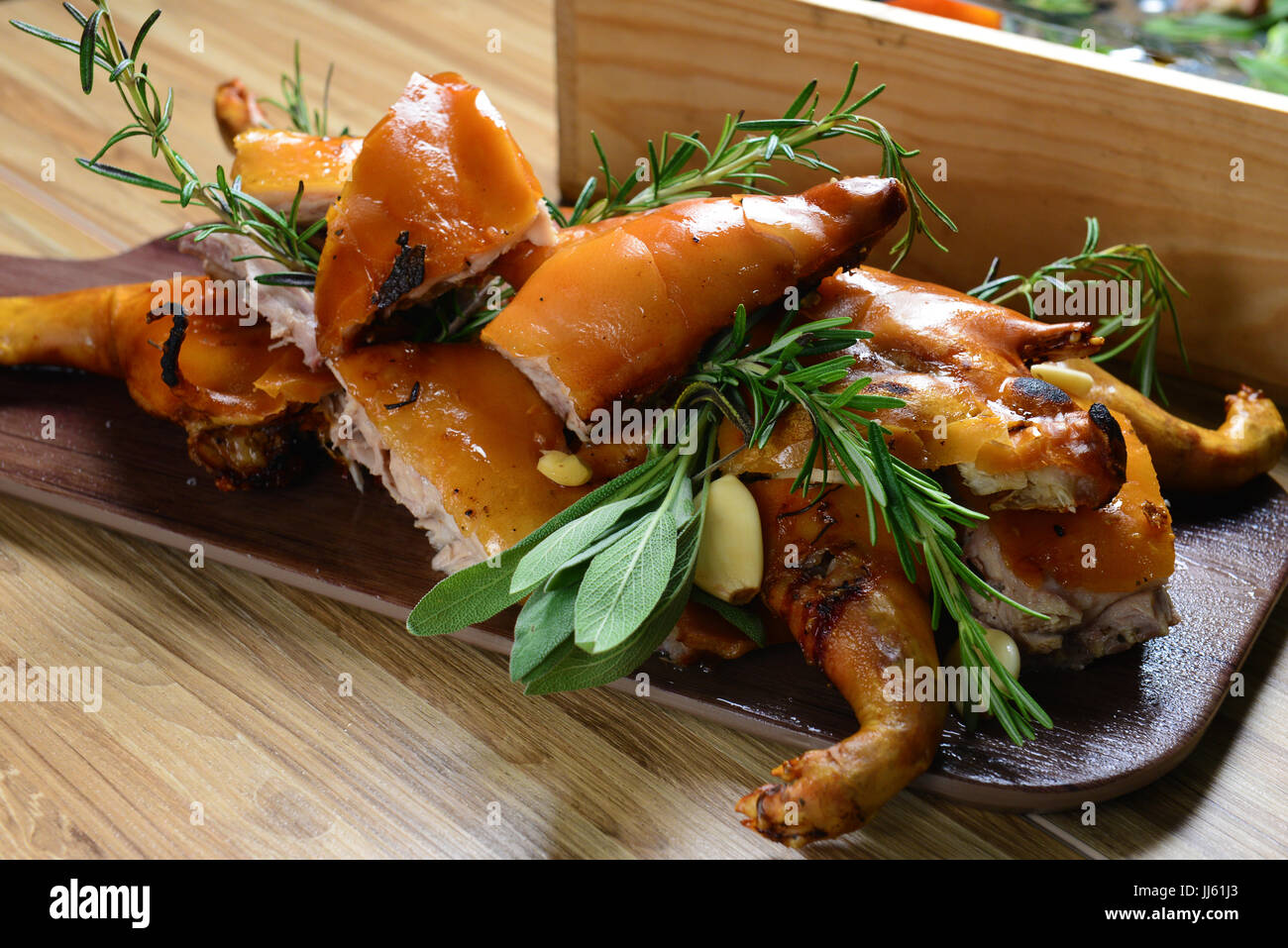 italian roast piglet Stock Photo - Alamy