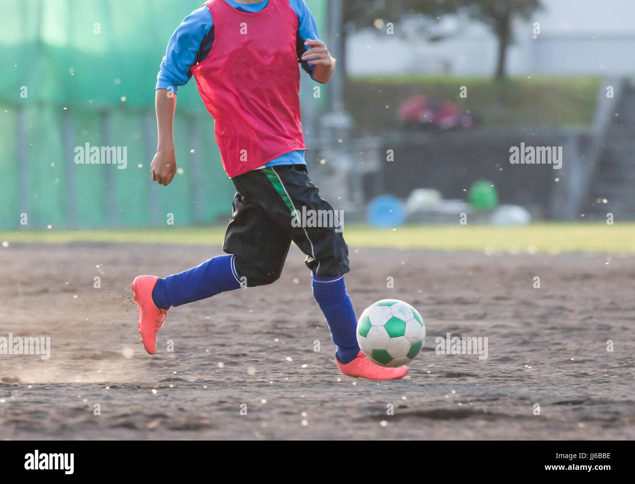 Practice at Soccer Club Stock Photo - Alamy