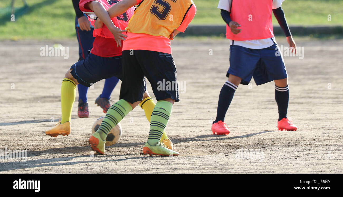 Practice at Soccer Club Stock Photo - Alamy