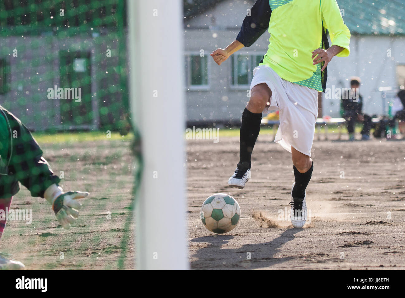 Practice at Soccer Club Stock Photo - Alamy