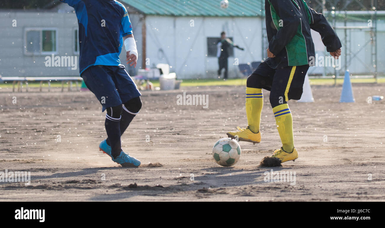 Practice at Soccer Club Stock Photo - Alamy