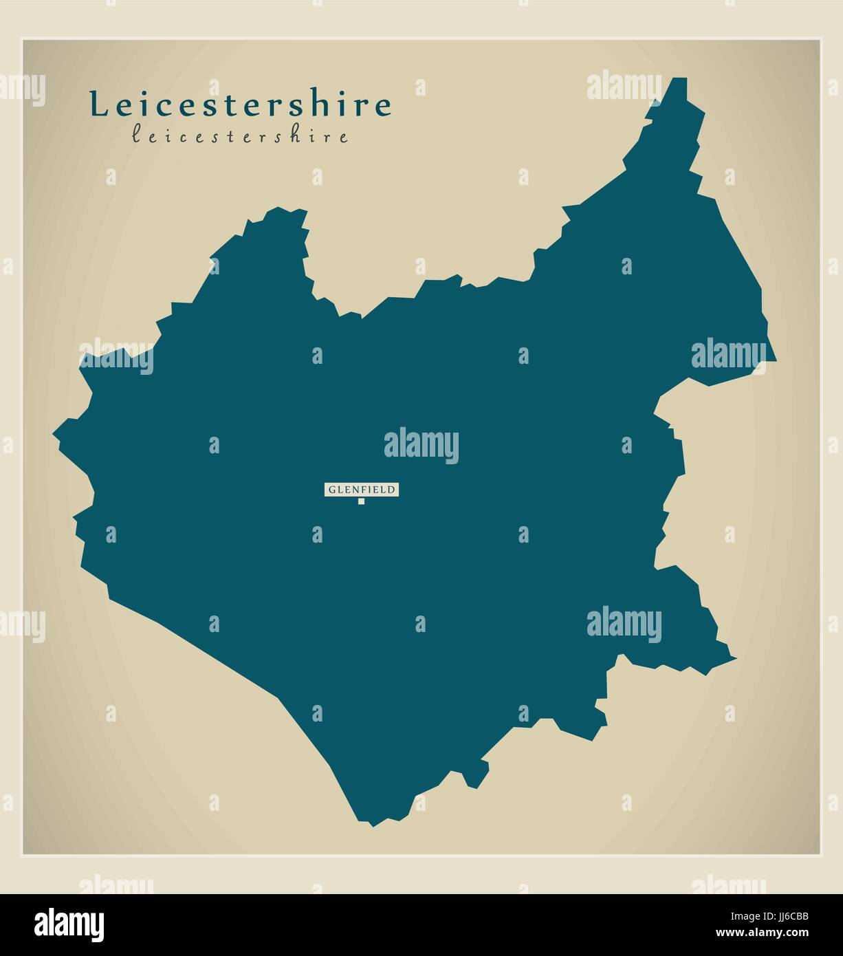 Glenfield map Stock Vector Images - Alamy