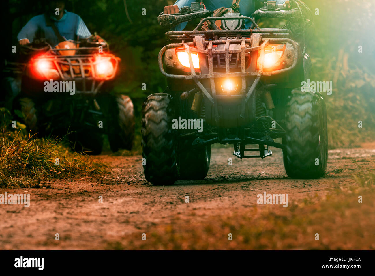 Offroad vehicle field track hi-res stock photography and images - Alamy
