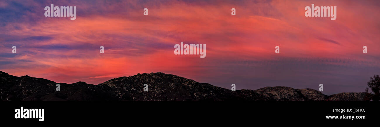 Sunrise in Temecula, California Stock Photo - Alamy