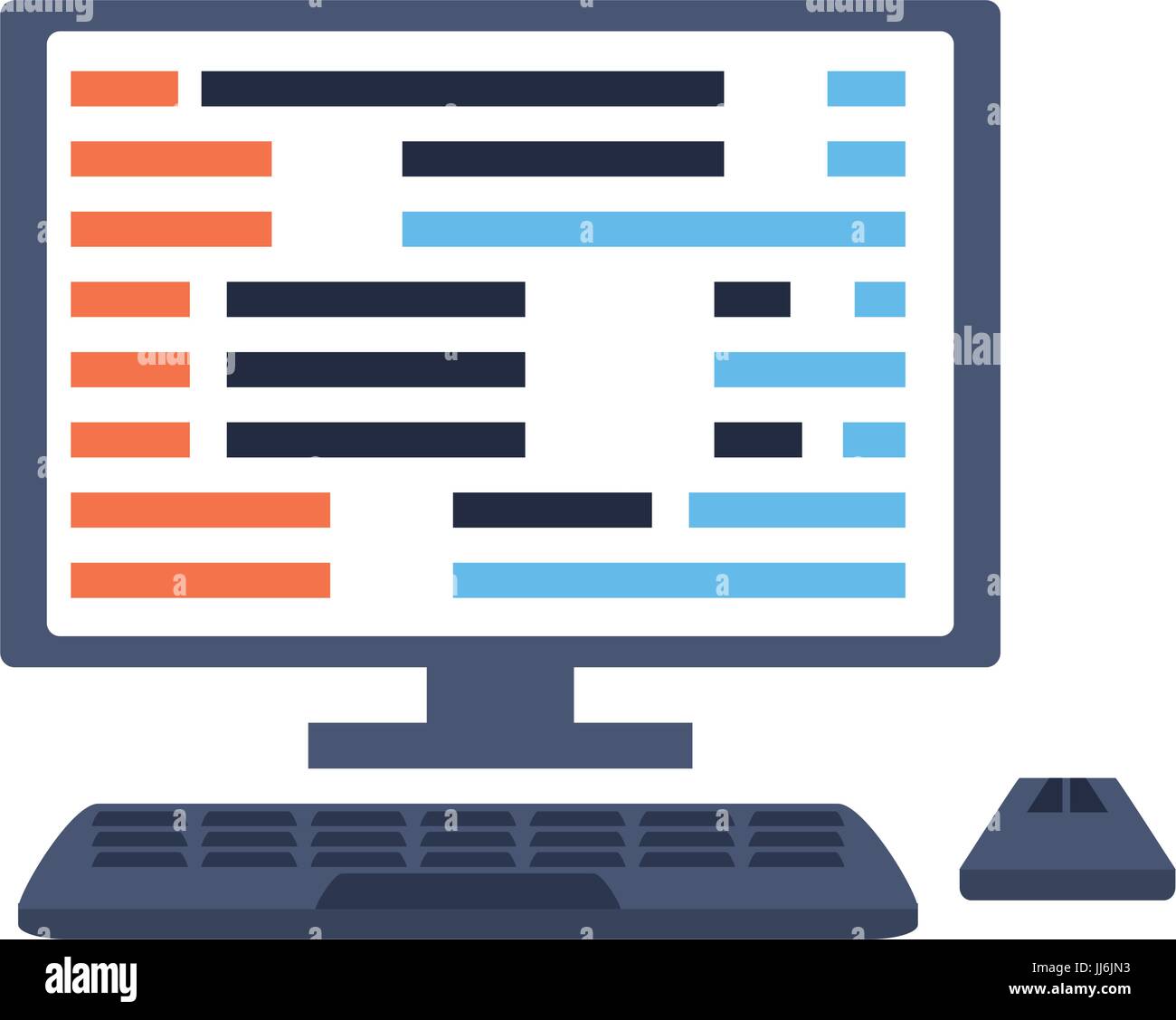 programming system codes icon vector illustration graphic design Stock ...