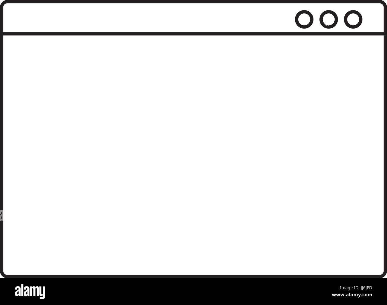 Web navigator symbol icon vector illustration graphic design Stock ...