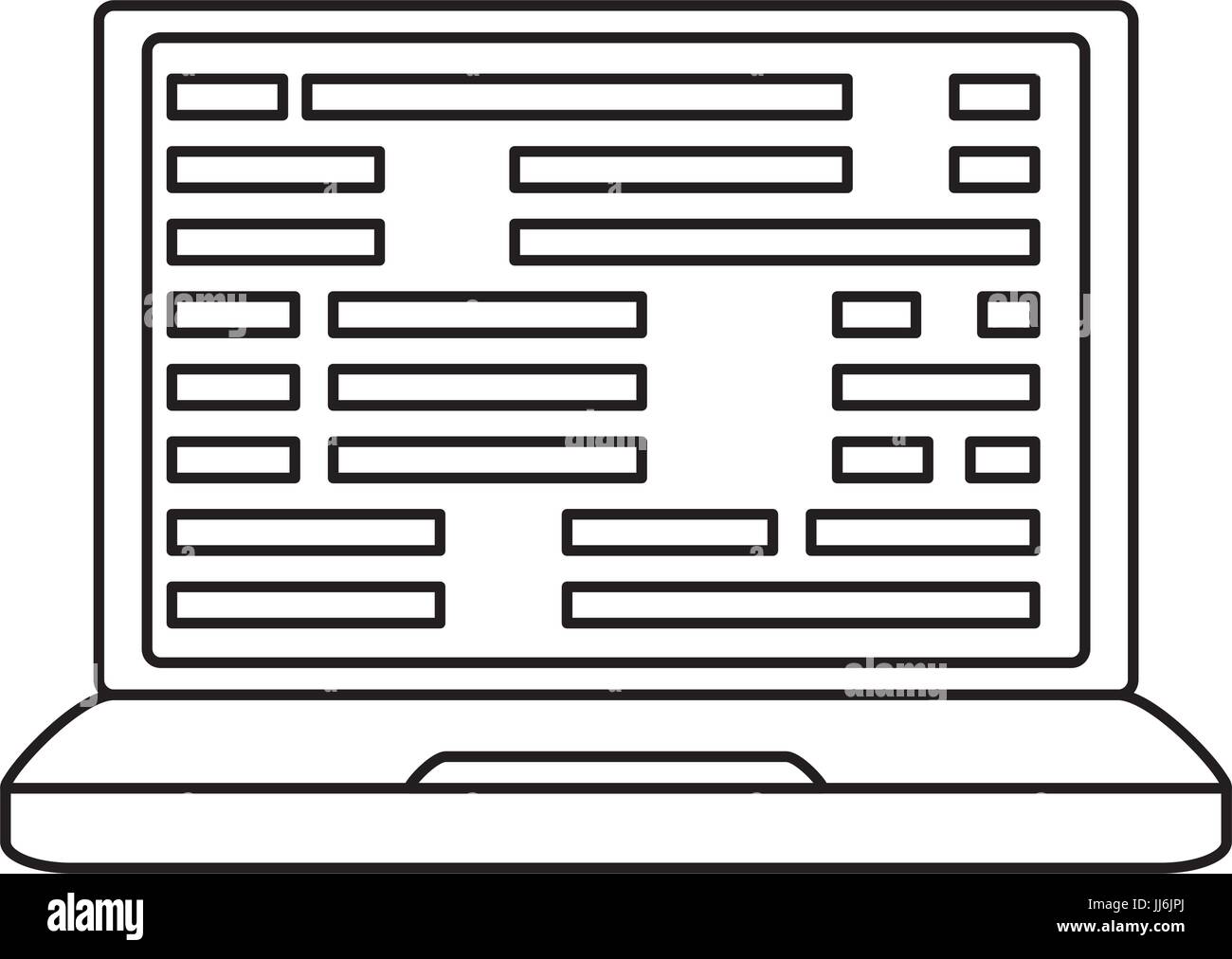 programming system codes icon vector illustration graphic design Stock ...