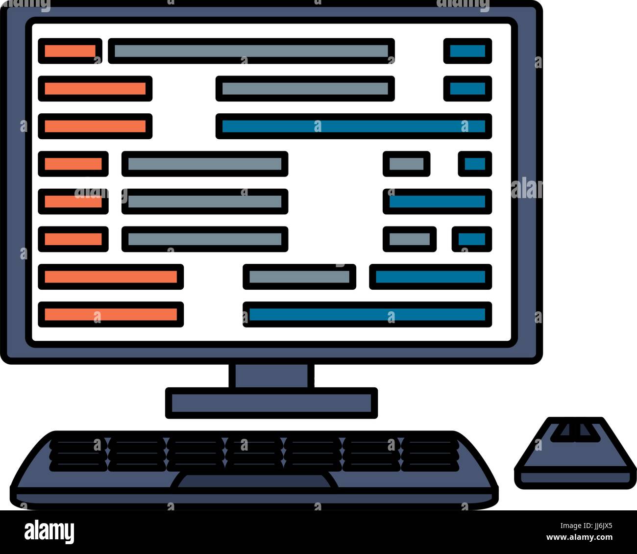 programming system codes icon vector illustration graphic design Stock ...