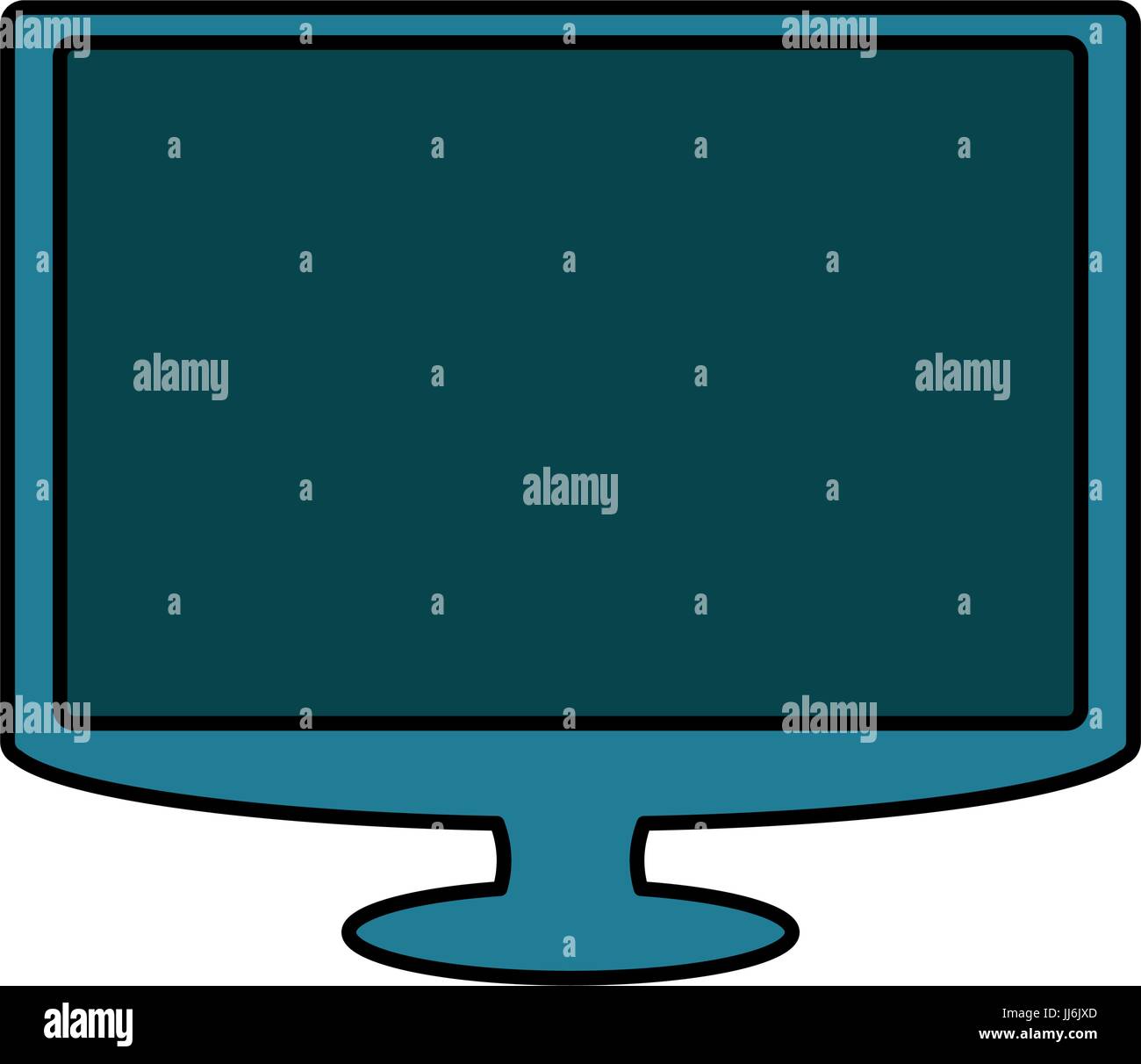 TV screen technology icon vector illustration graphic design Stock ...