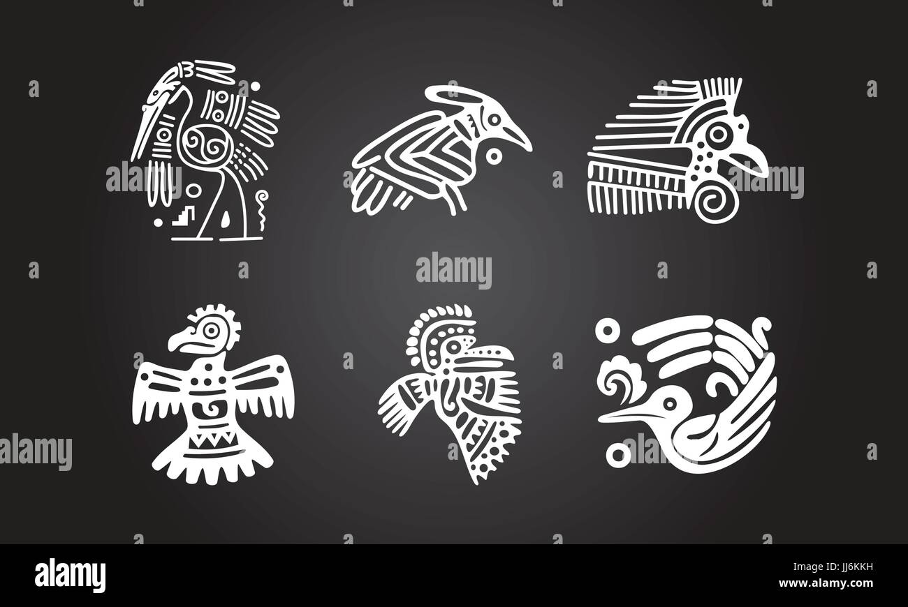 Aztec art hi-res stock photography and images - Alamy