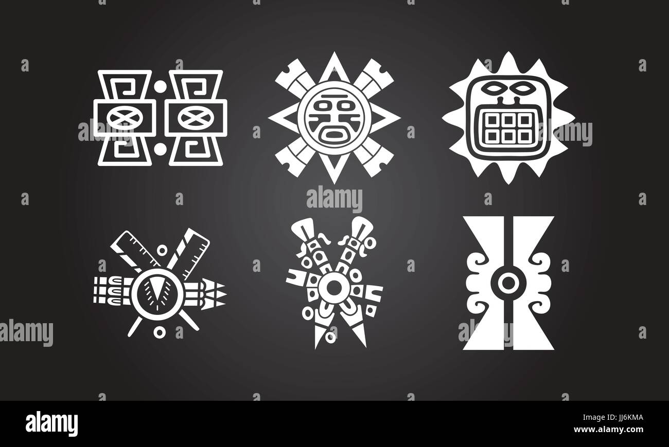 Aztec indians Stock Vector Images - Alamy
