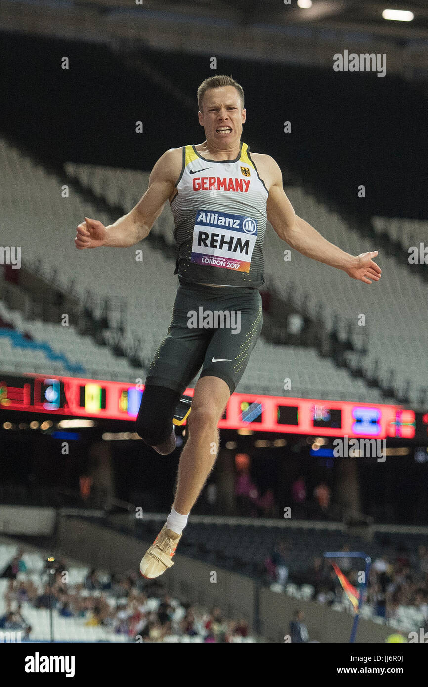 Germany's Markus Rehm competes in the Men's Long Jump T44 final during ...