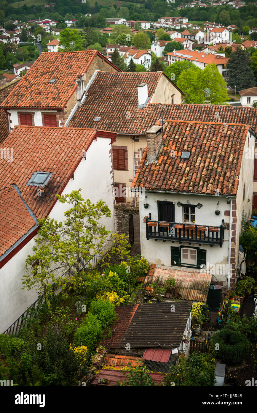 Old capital of the traditional Basque province of Lower Navarre. It is ...