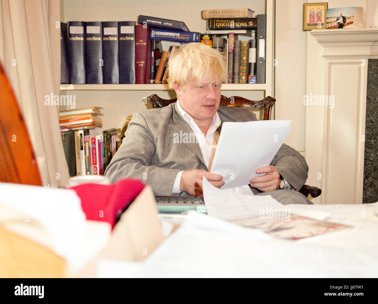 Boris Johnson conservative Prime Minister, editor of the Spectator ...
