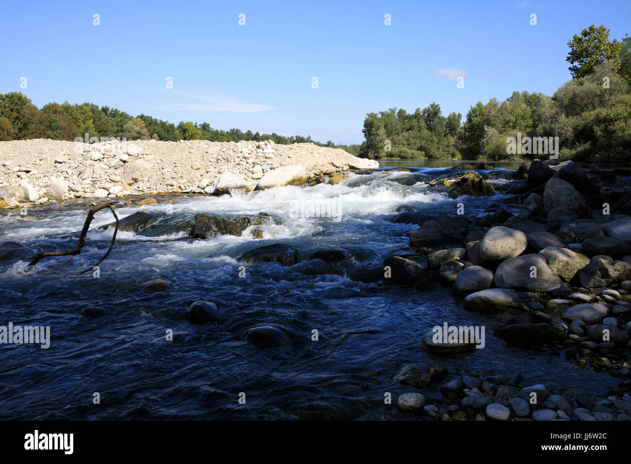 Ticino River, Castano Primo, Milano, Lombardy, Italy Stock Photo - Alamy