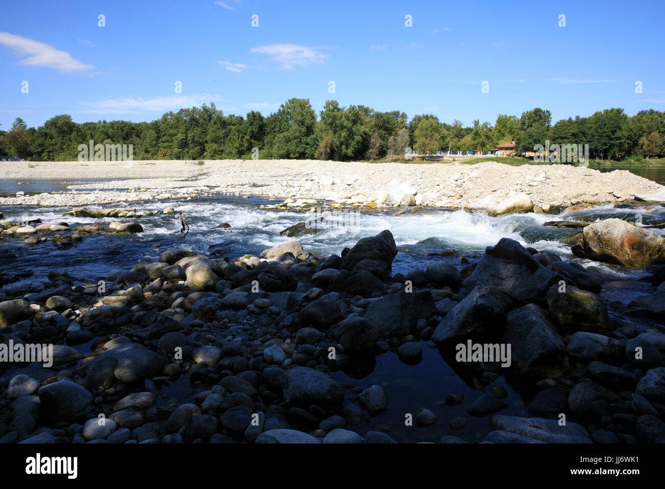 Ticino River, Castano Primo, Milano, Lombardy, Italy Stock Photo - Alamy