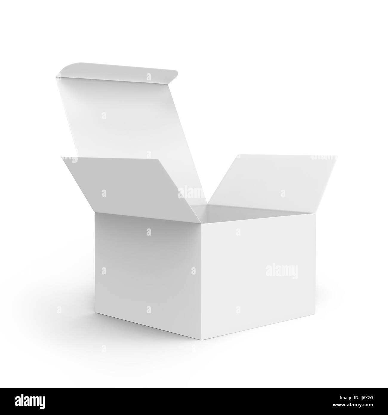 white right tilt 3d rendering blank open box for design uses, isolated ... white right tilt 3d rendering blank open box for design uses, isolated ...