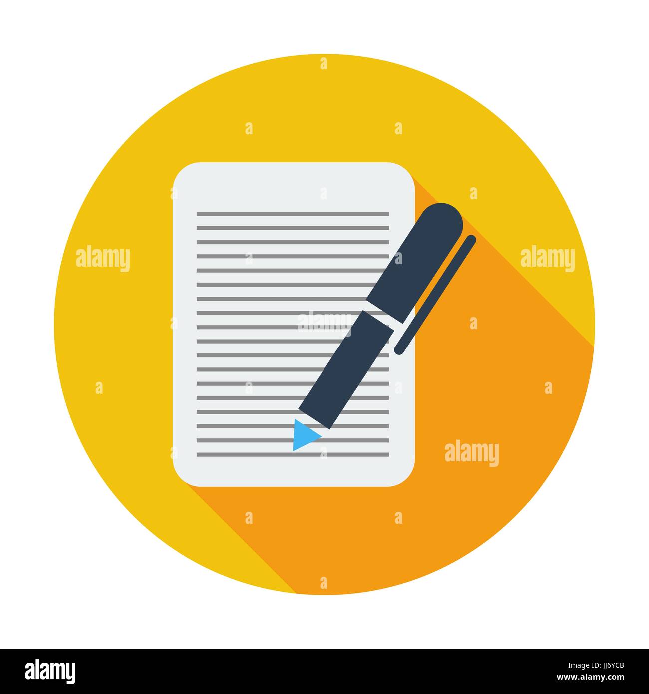 Notarized agreement Stock Vector Images - Alamy
