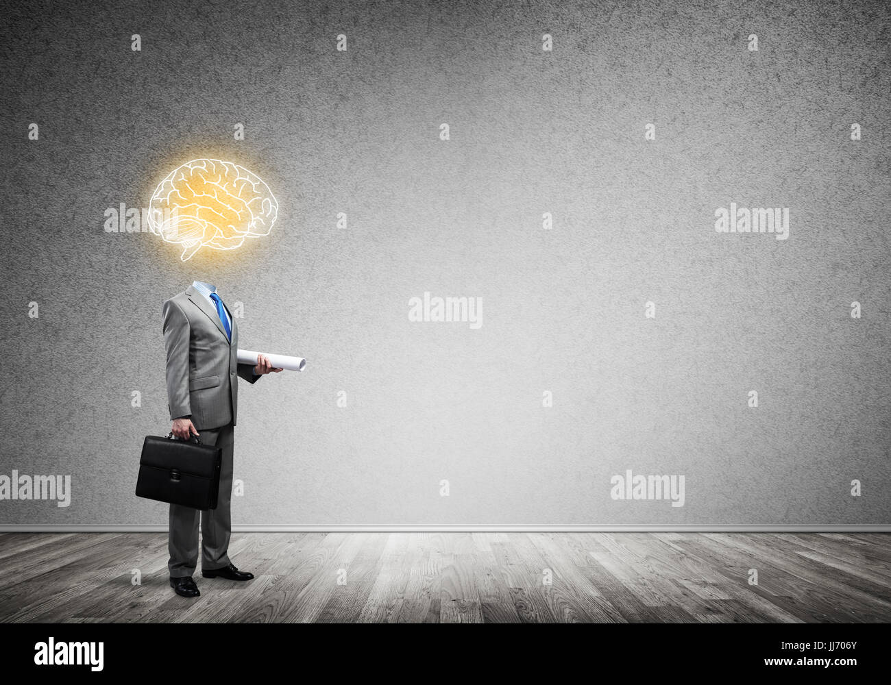 Man of great mind Stock Photo - Alamy