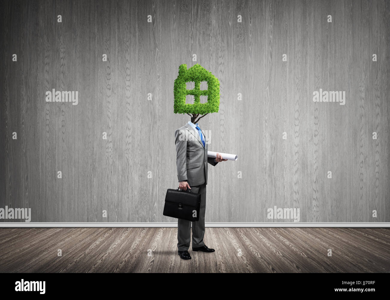 Real estate agent Stock Photo - Alamy