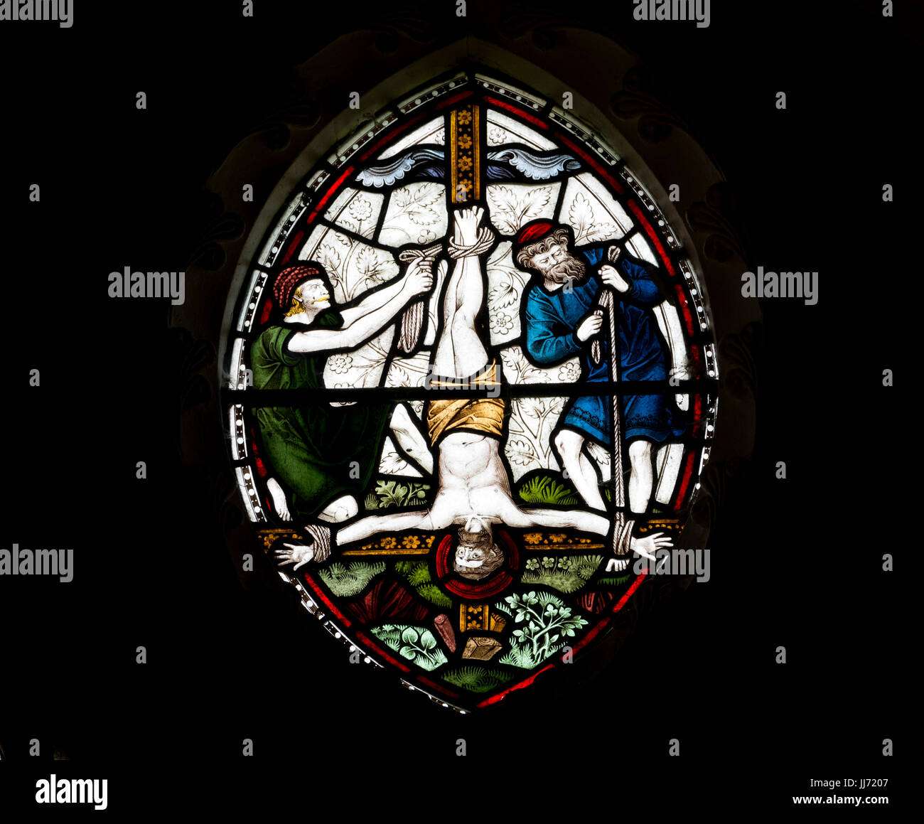 Apostle Peter Crucified Upside Down