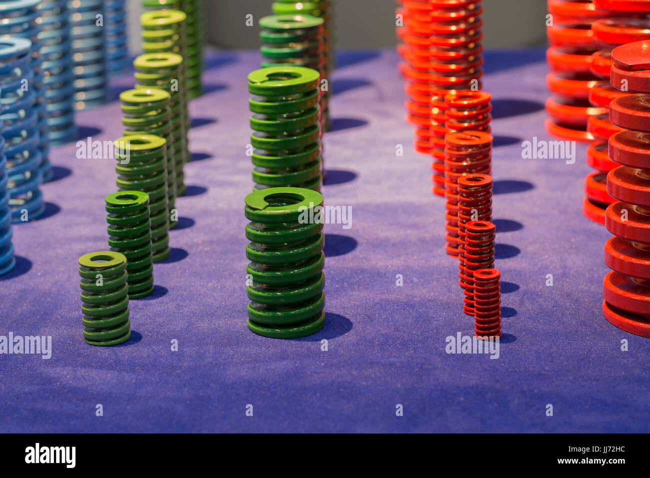 Colorful High strength coil metal springs for mold and die with ...