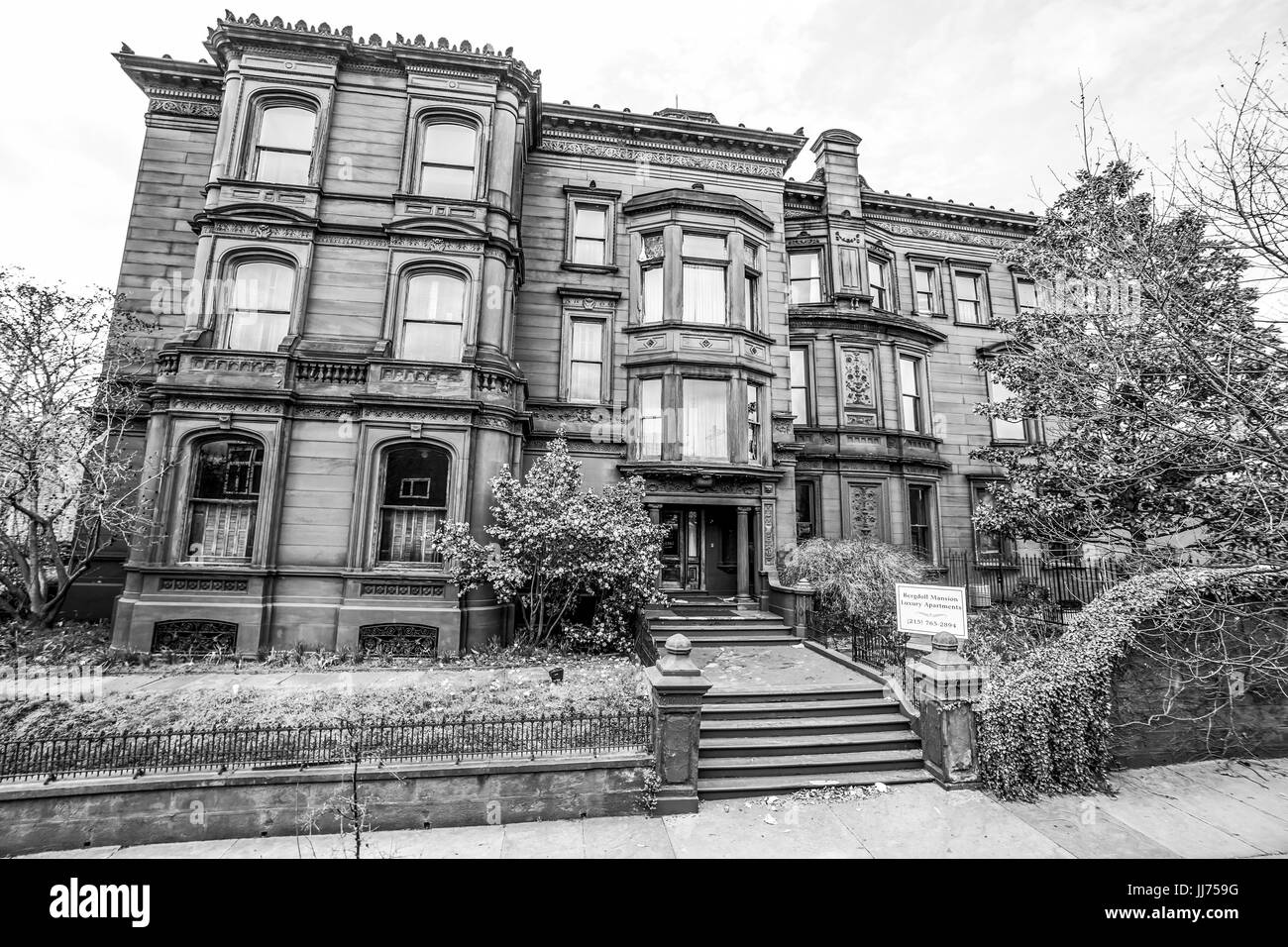 Beautiful mansion in Philadelphia - known from the movie The Sixth ...