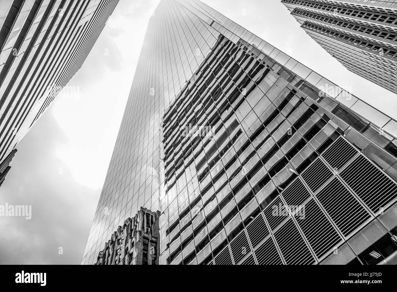 The Skyscrapers of Philadelphia - modern office buildings Stock Photo ...