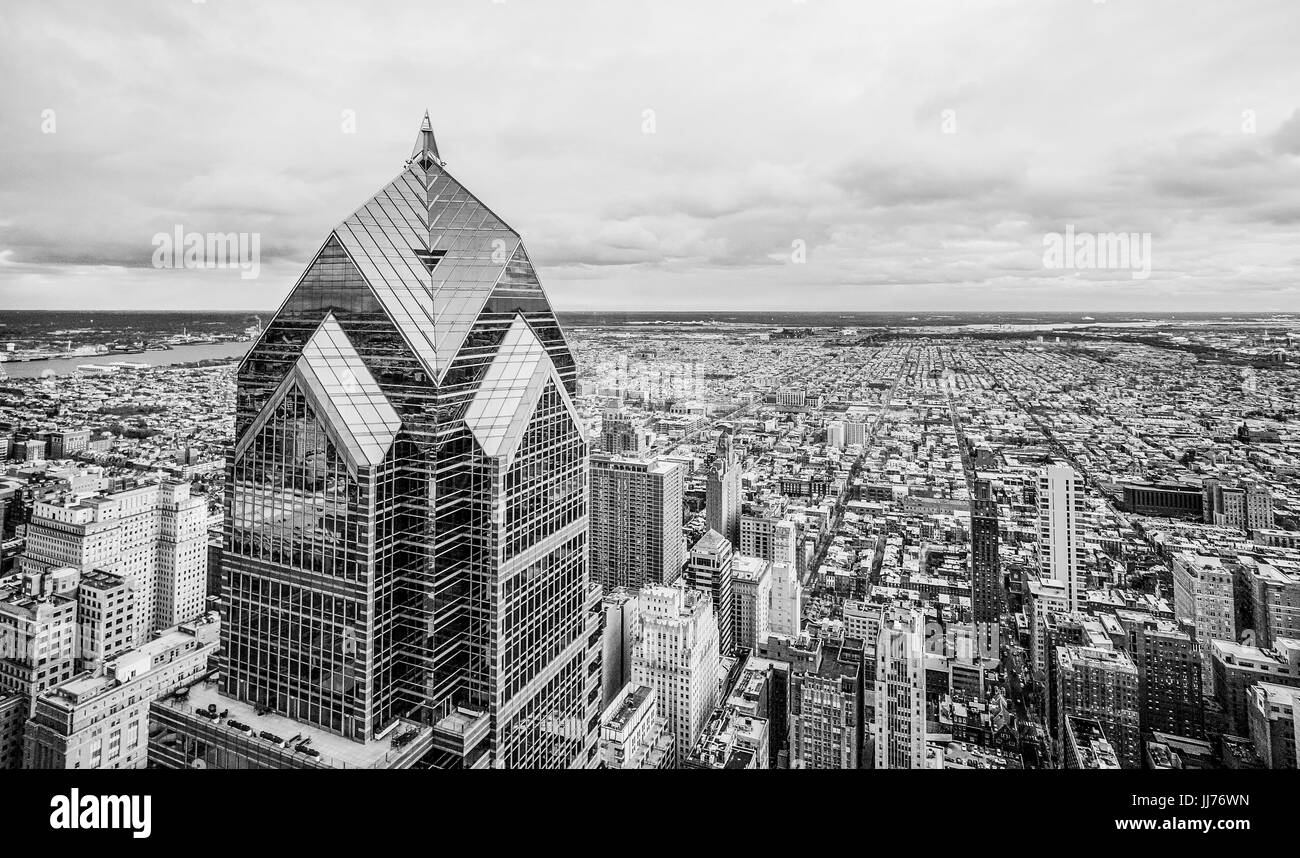 Philly aerial view hi-res stock photography and images - Alamy