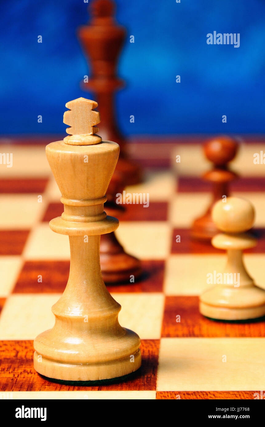 King Pawns On Chessboard High Resolution Stock Photography and Images ...