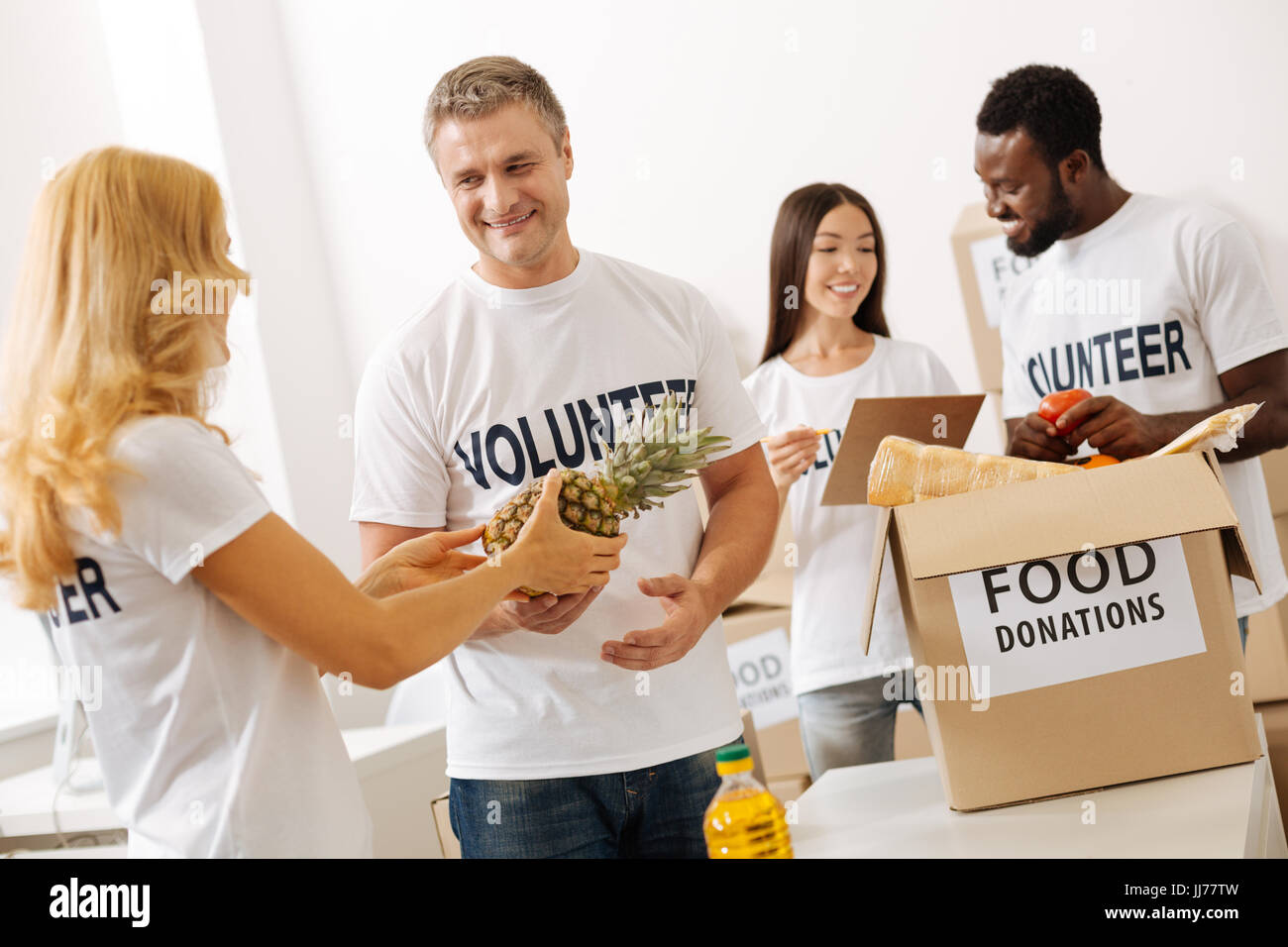 Helping the community hi-res stock photography and images - Alamy