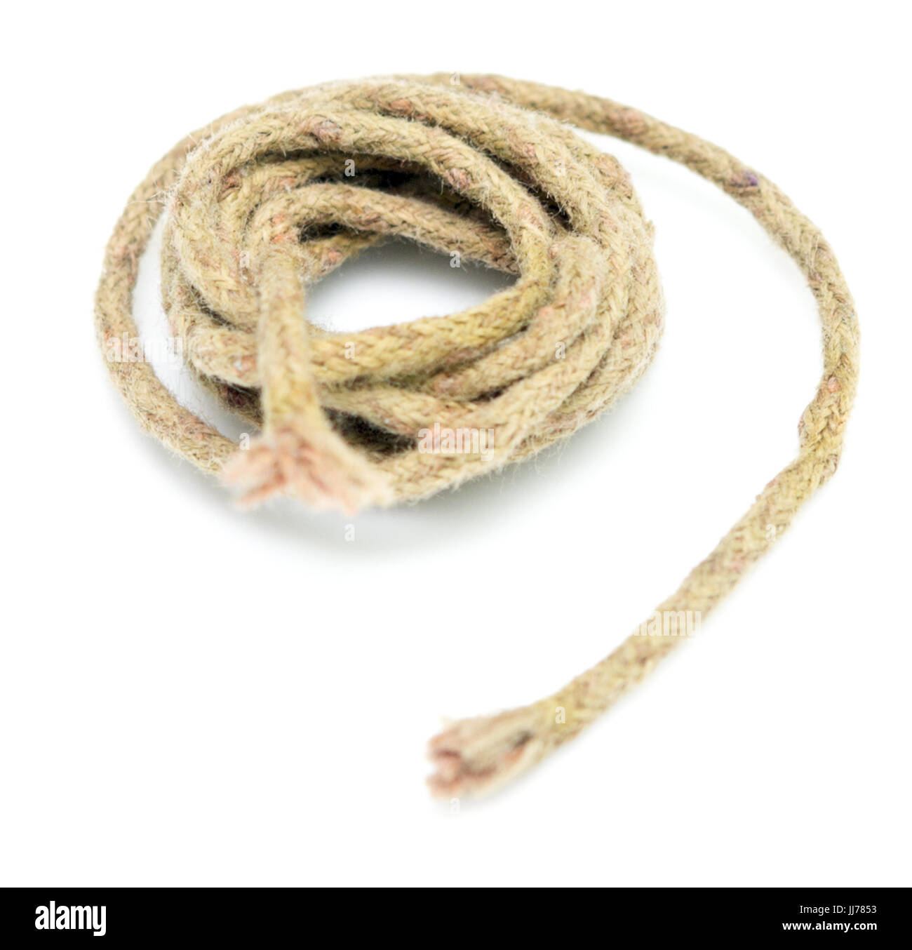 rope isolated on white background Stock Photo - Alamy