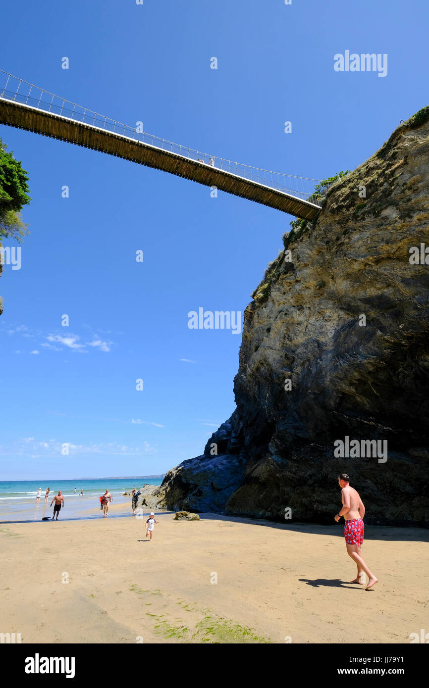 Newquay bridge hi-res stock photography and images - Alamy