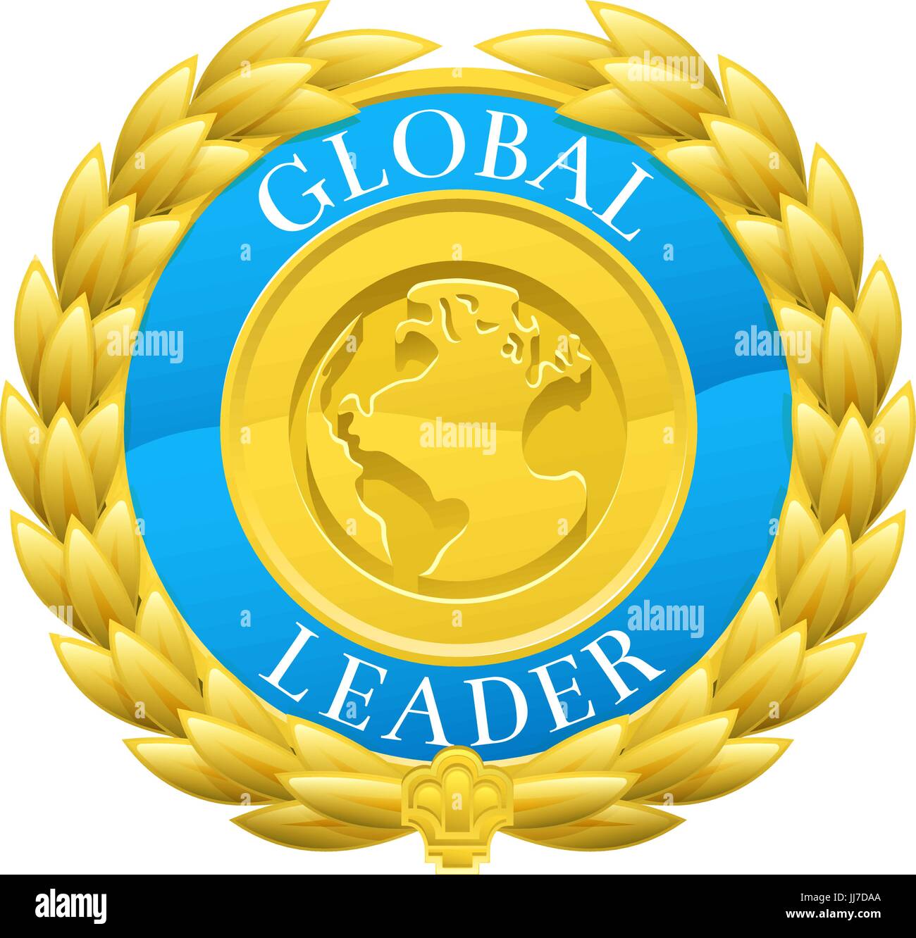 Medal gold medal Stock Vector Images - Alamy