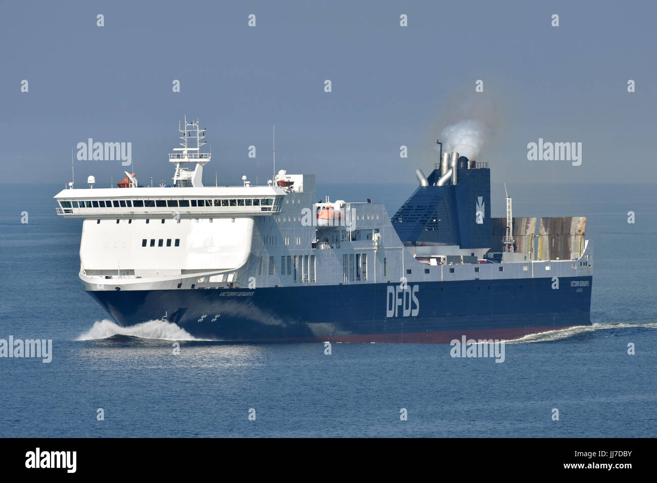 Victoria Seaways heading for Kiel Stock Photo - Alamy