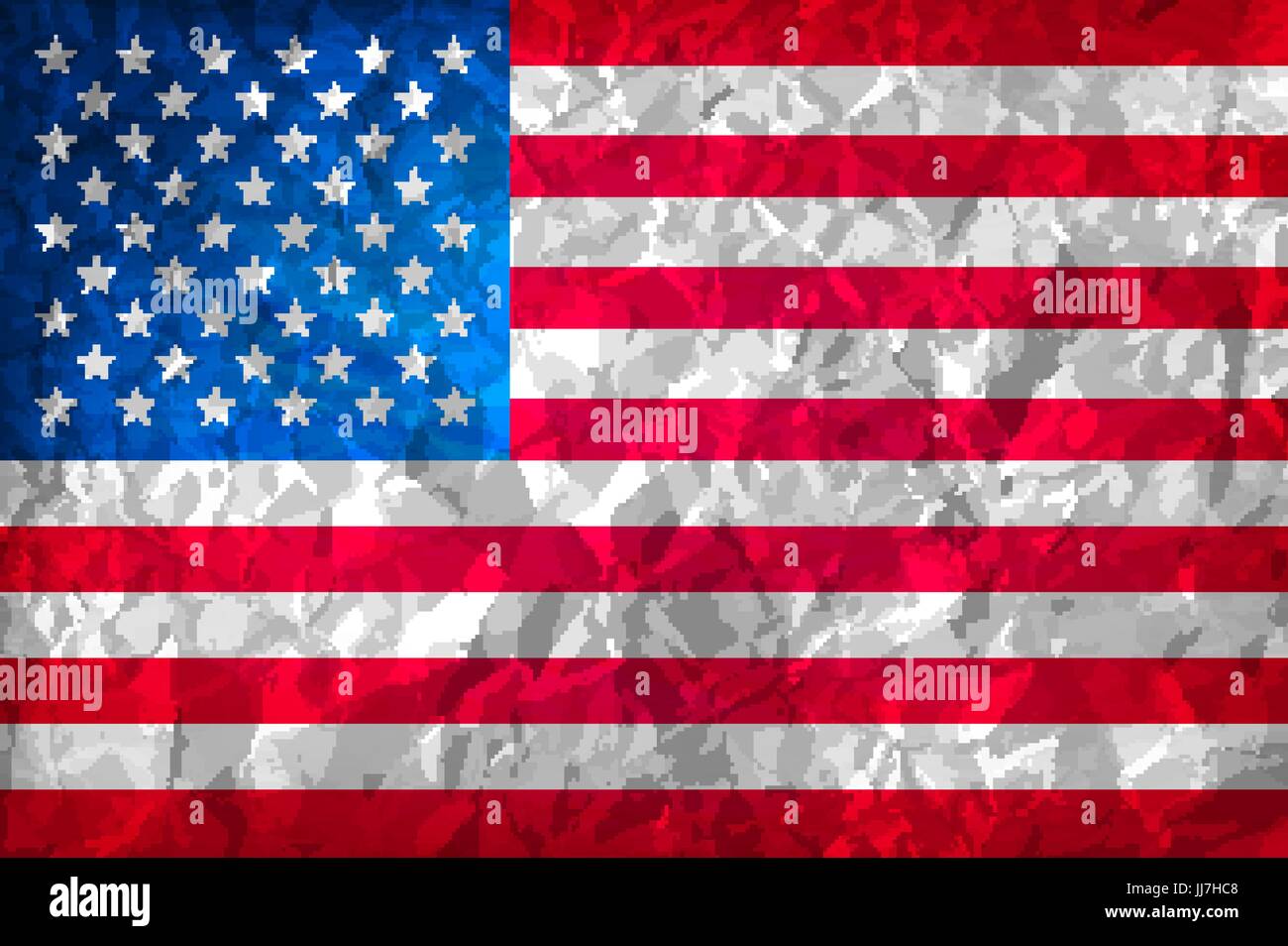 Grunge American flag. Watercolor flag of USA. vector background art ...