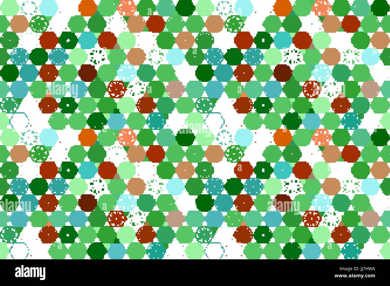 Vector seamless Mega Gorgeous seamless patchwork pattern from dark green and white Moroccan ...