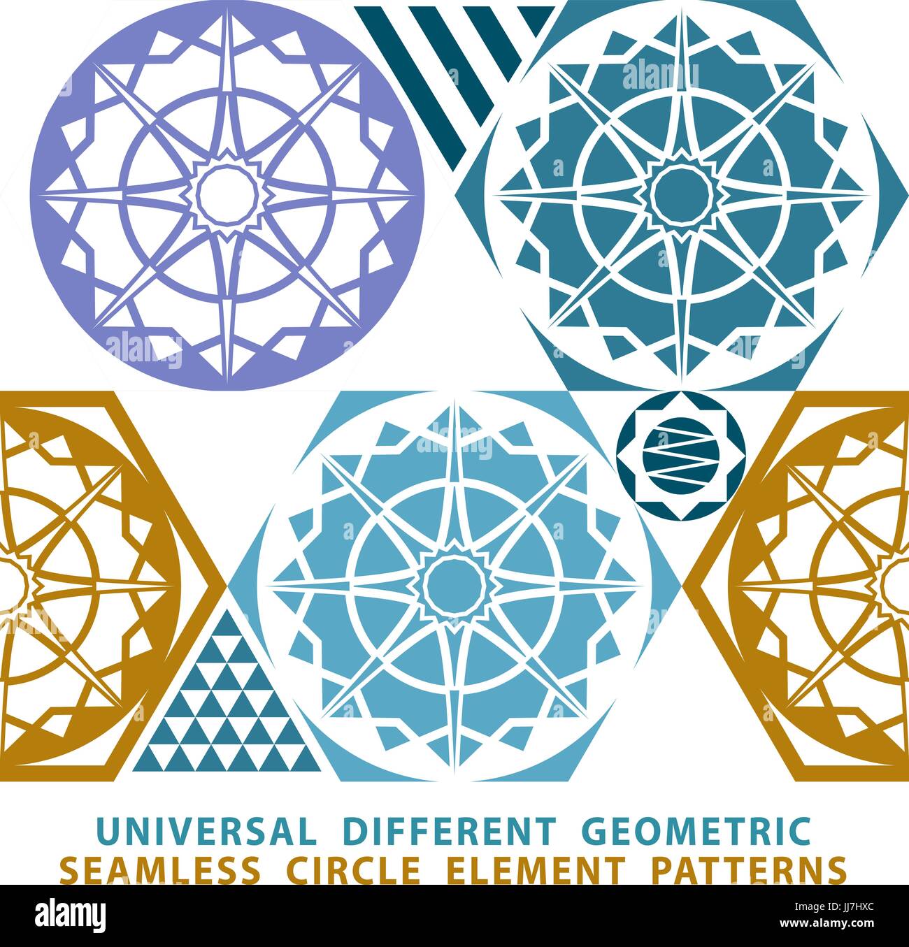 Geometric azulejos portugal tile Stock Vector Images - Alamy