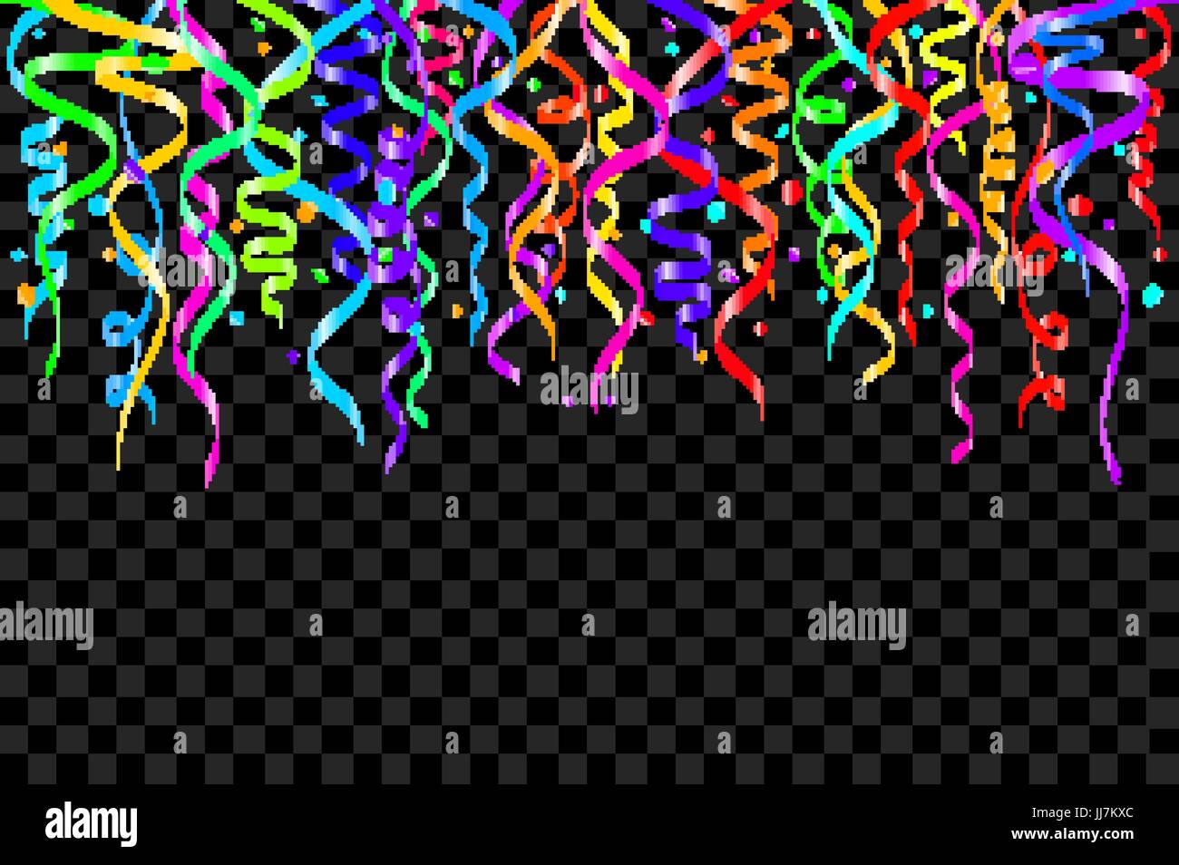 Colorful background colored streamers Stock Vector Images - Alamy