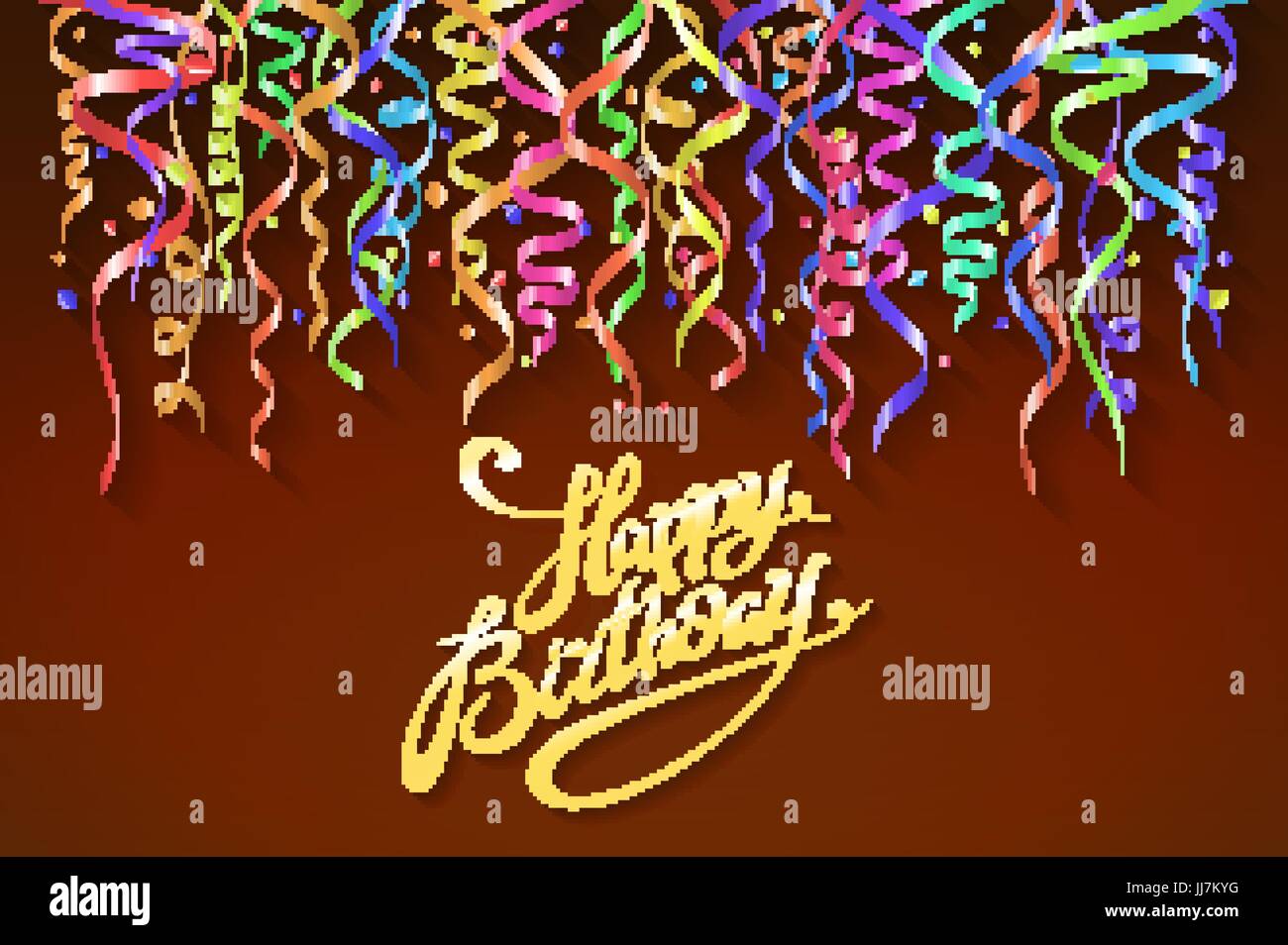 happy birthday sign design background. Birthday background with ...