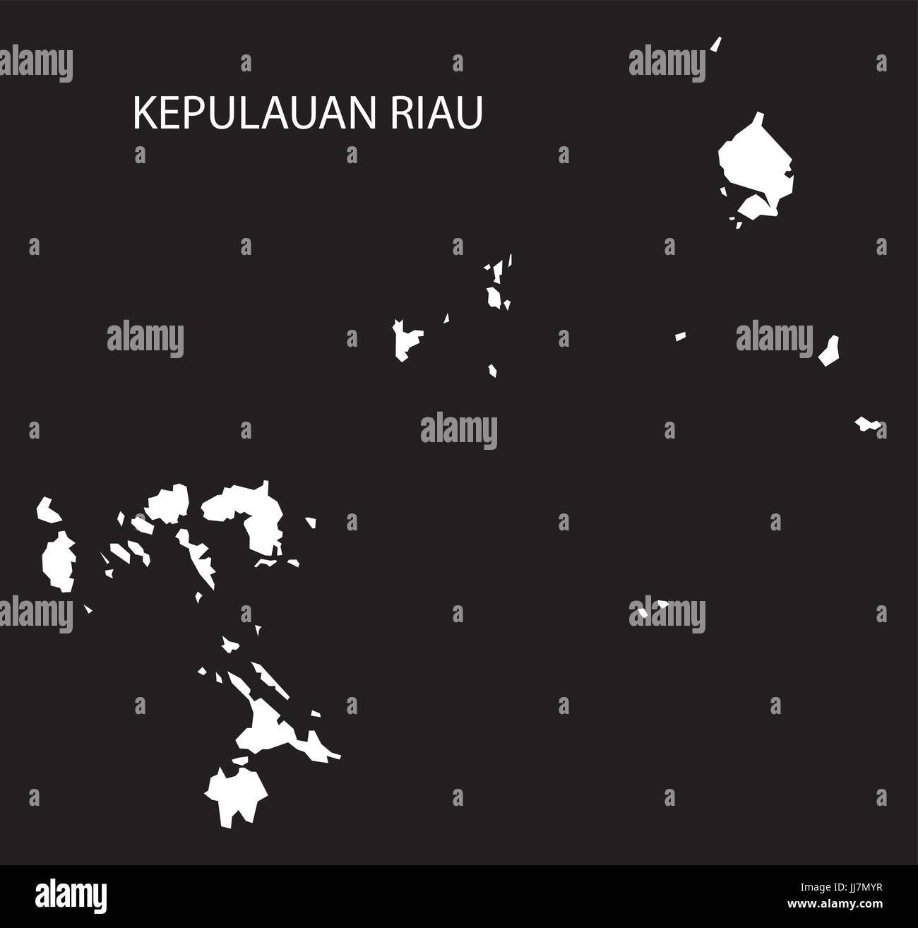 Riau map vector hi-res stock photography and images - Alamy
