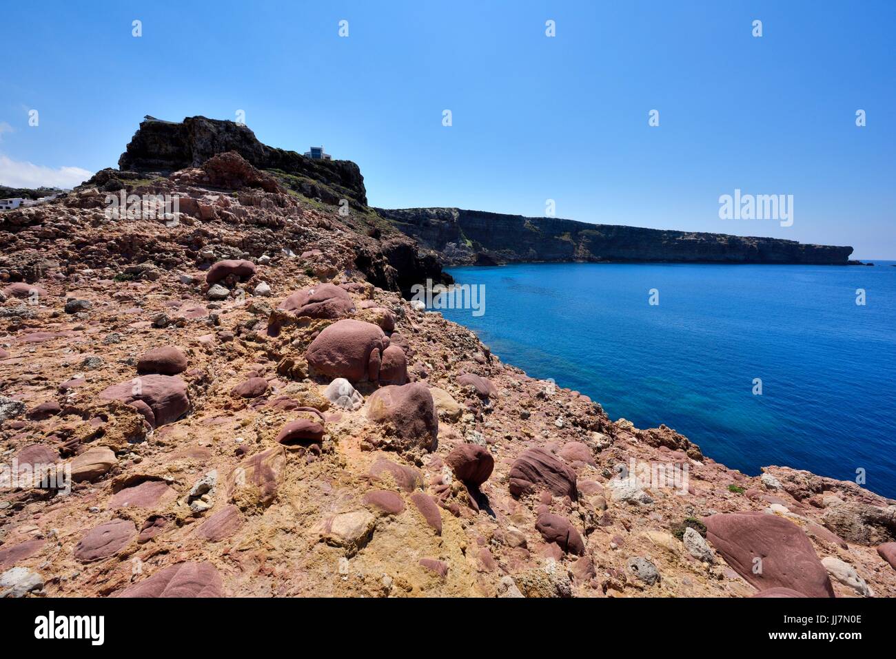 Cala Morell Menorca Minorca Spain Stock Photo - Alamy