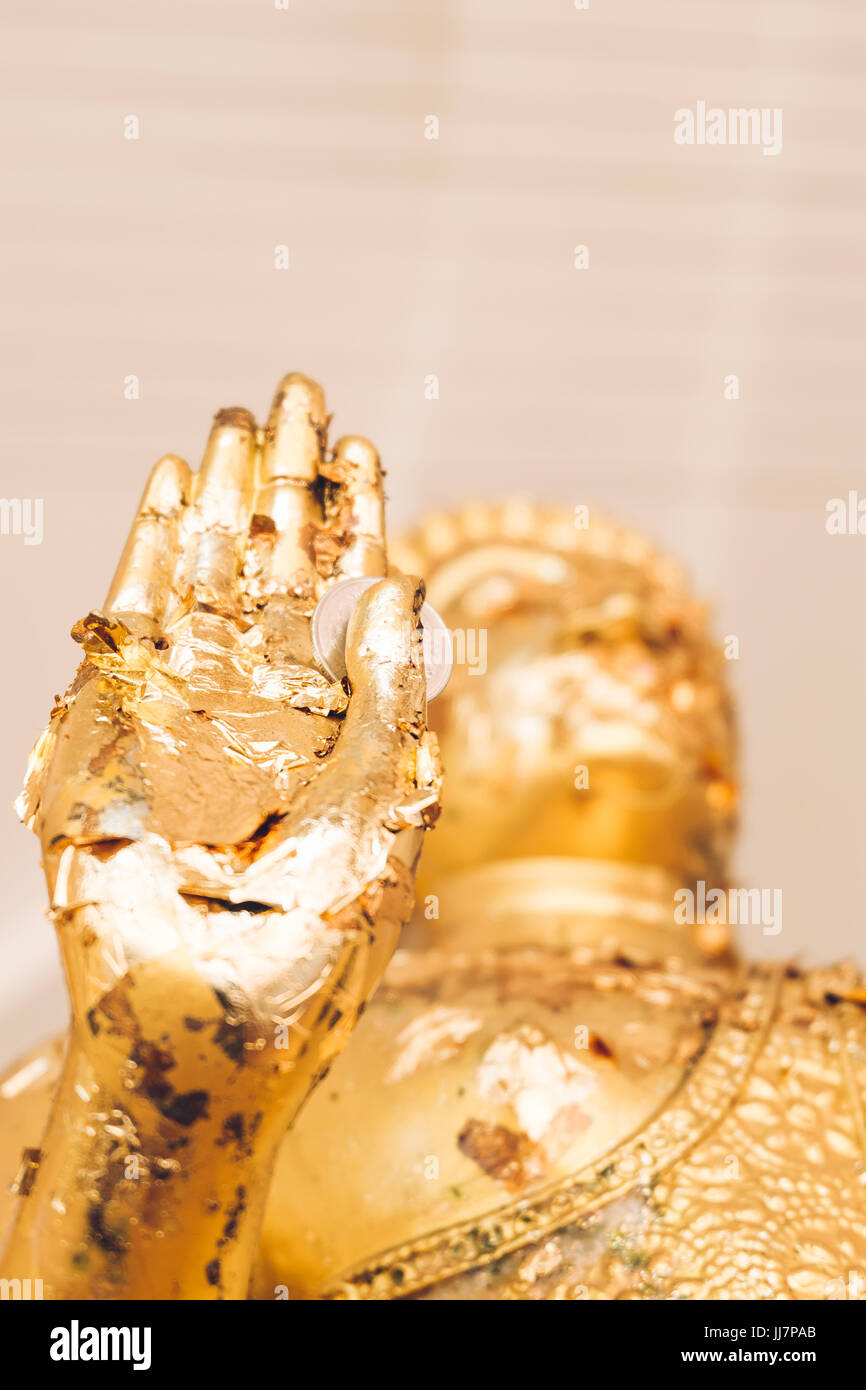 Gold treasure in temple hi-res stock photography and images - Alamy