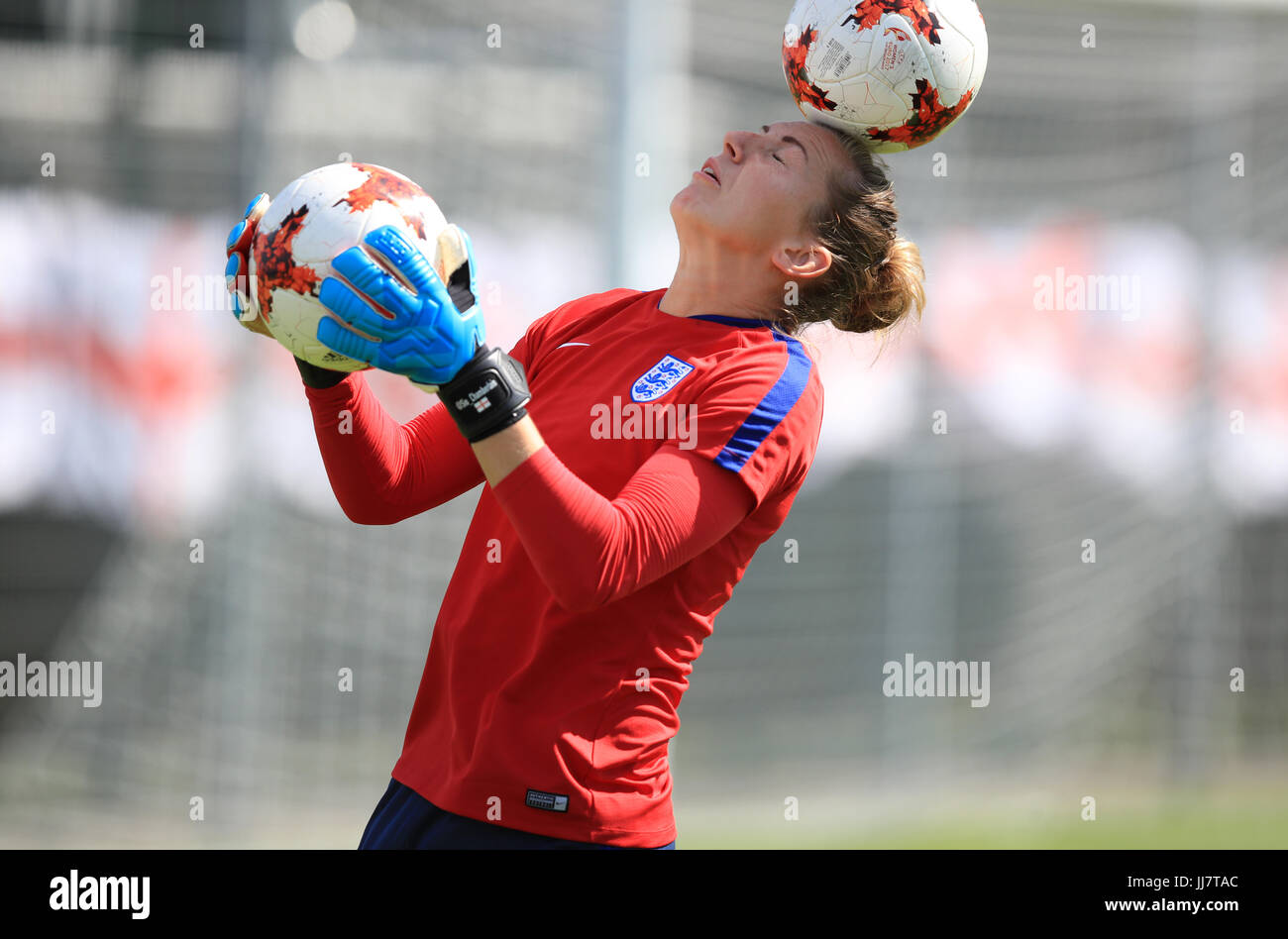 England goalkeeper siobhan chamberlain during hi-res stock photography ...