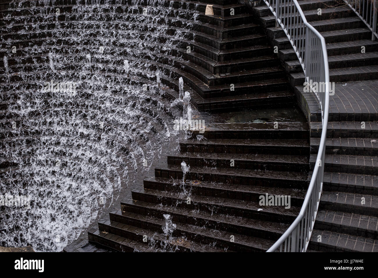 Fountain stairs hi-res stock photography and images - Alamy