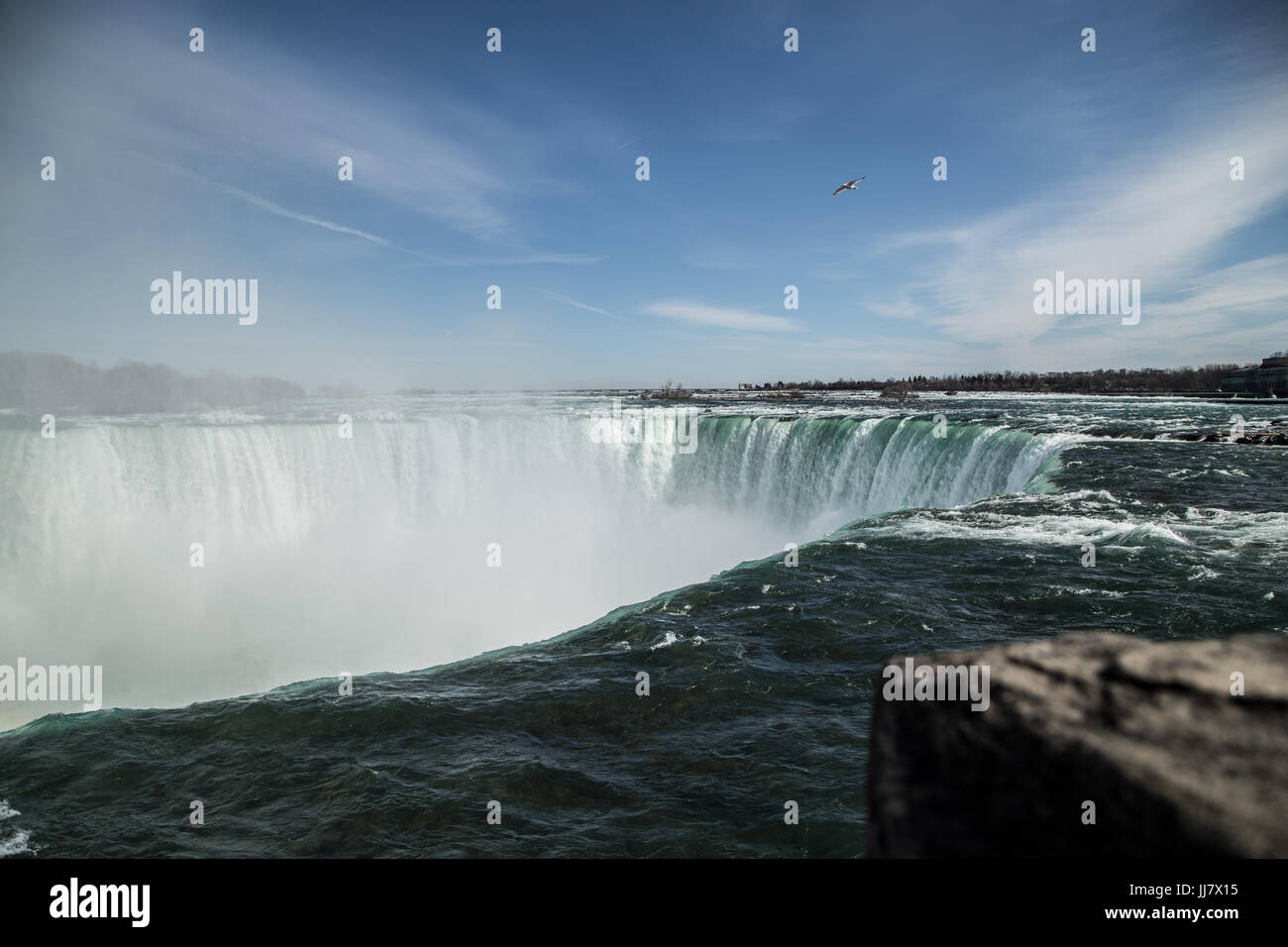 Edge of the niagara falls hi-res stock photography and images - Alamy