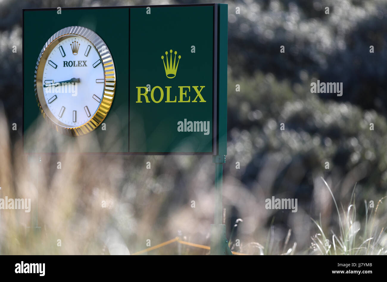Rolex clock the open golf hi-res stock photography and images - Alamy