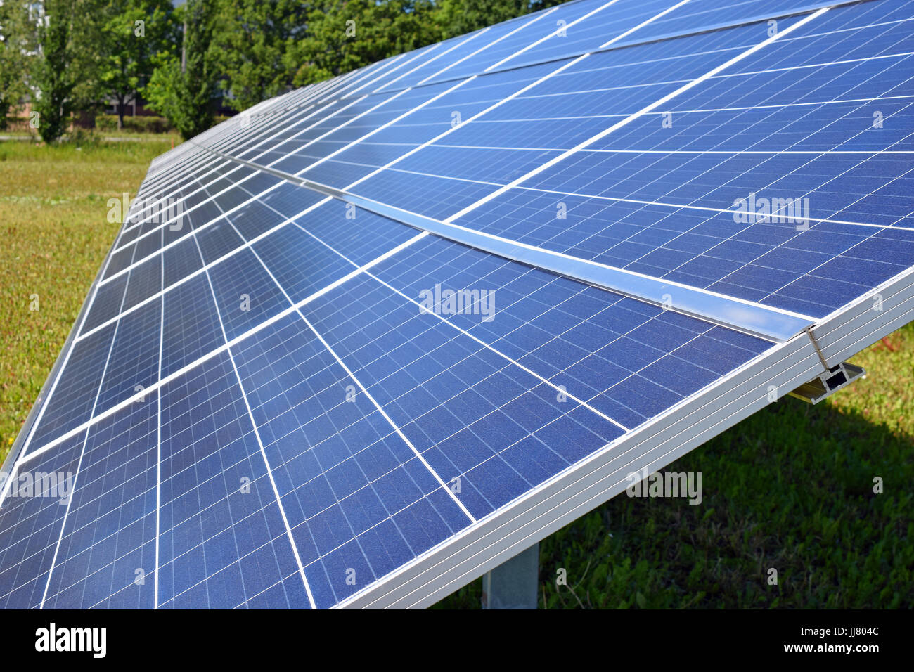 Close up of solar energy panels Stock Photo - Alamy