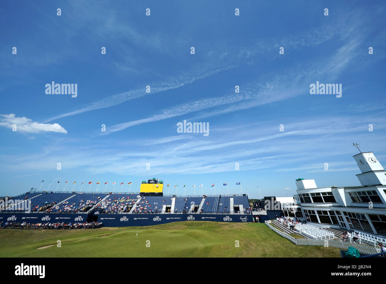 Golf british open general view 18th hi-res stock photography and images ...